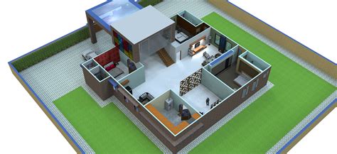 how to build a 3d house model