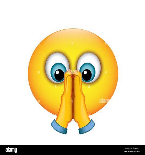 Emoji Prayer Folded Hands Emoji Leo Löwchen