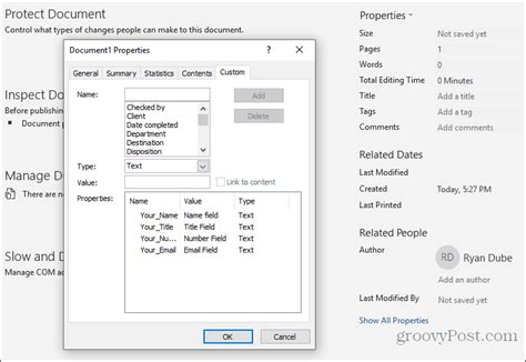 How To Create Fillable Forms In Microsoft Word