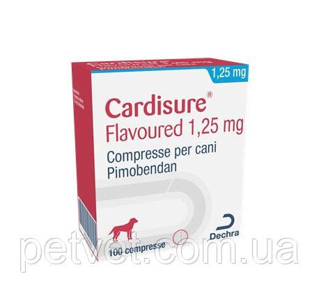 Купить Кардишур (Cardisure) 1.25 мг. 100 таблеток (Пимобендан) от ...