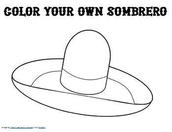 Free Sombrero Coloring Pages 2025