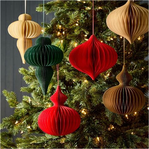 Paper Shape Ornaments West Elm