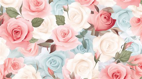 벡터 일러스트 레이 션 섬유 준비 파스텔 장미 원활한 텍스처 텍스타일 디자인 프린트 패턴 텍스타일 패턴 배경 일러스트 및 사진 무료 다운로드 Pngtree