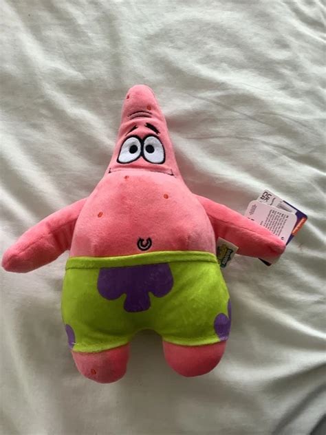 Official 12 In Patrick Fm Spongebob Soft Toy Nickelodeon Bnwt £7 99 Picclick Uk