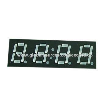 Buy Wholesale China Four Digit Led Display With Blue Red White Yellow Green Colors