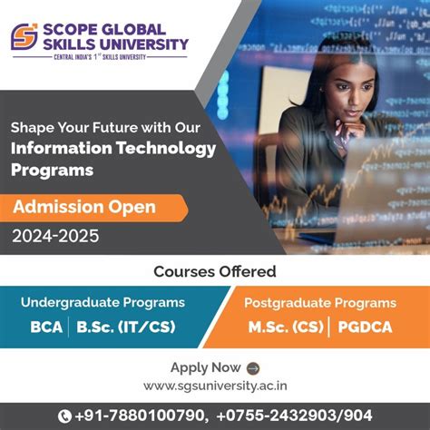 Scope Global Skills University On Linkedin Informationtechnology Bca