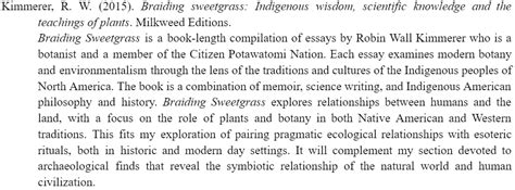 Annotated Bibliography Handout Writing Center