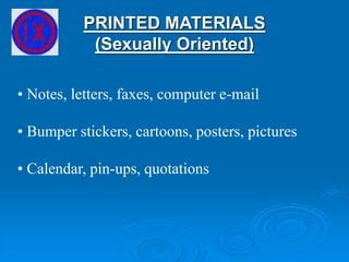 Prevention Of Sexual Harassment Ppt Sexual Conditions Sexual Health