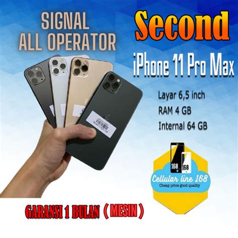 Jual Apple Iphone Pro Max Gb Second Mulus Ex Fullset Wifi Only Jakarta Barat