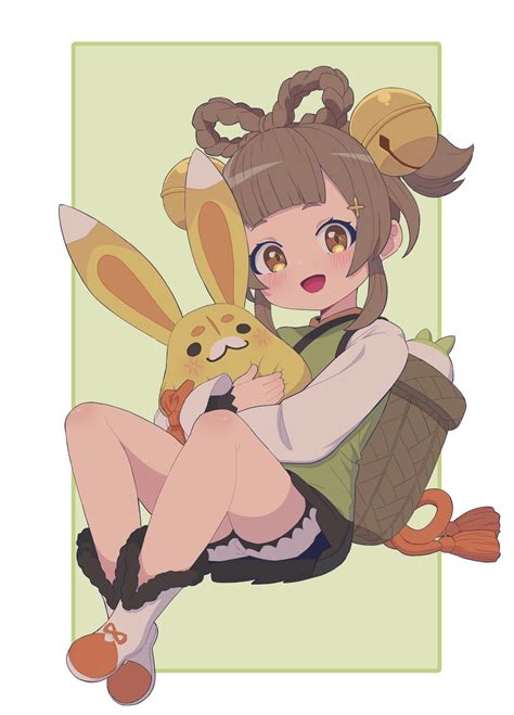 Yaoyao And Yuegui Genshin Impact Drawn By Frankleedfgh132 Danbooru