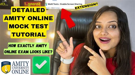 How Amity Online Examination Process Actually Work 🔥 Live Mock Sample