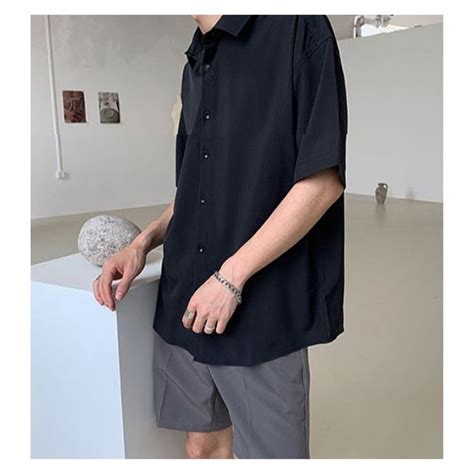 아웃나인 [무료배송]on9ne 남성오버핏반팔셔츠 1p 남자 남친핏 쿨 티셔츠 남방 셔츠 남방 긴팔 반팔