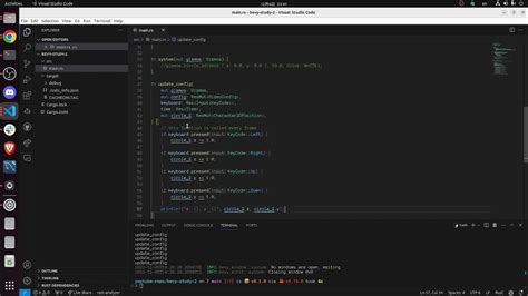 Live Coding Bevy With Rust Simple 2d Controller Youtube