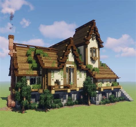 Minecraft Mine House