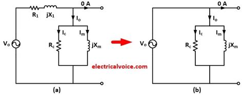 circuit diagram of open test transformers