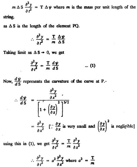 Solutions Of One Dimensional Wave Equation Solved Example Problems