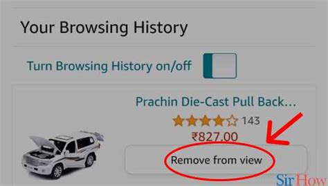 How To Delete Amazon Browsing History 4 Steps With Pictures