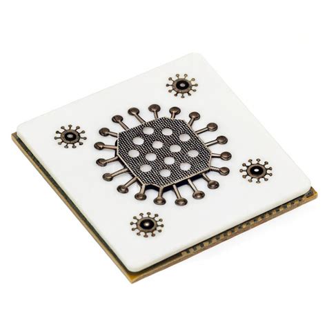 Nano Scale Icon Isolated On White Background Stock Illustration