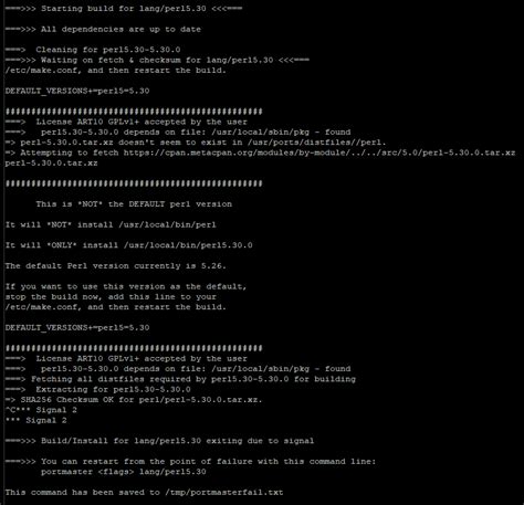 perl 5 26 3 or perl 5 30 the freebsd forums