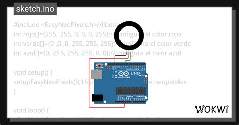 Neopixel 2 Wokwi Esp32 Stm32 Arduino Simulator