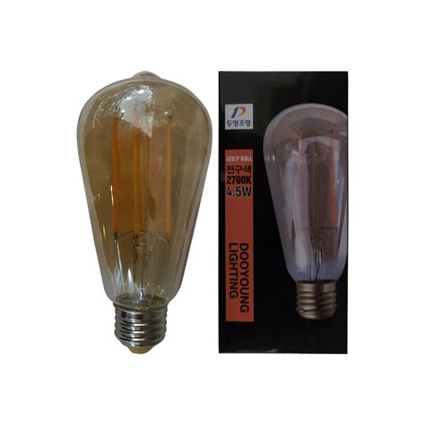 전기용품 전구 두영조명 Led용 안정기 내장형 램프 4 5w 나바론 종합상사