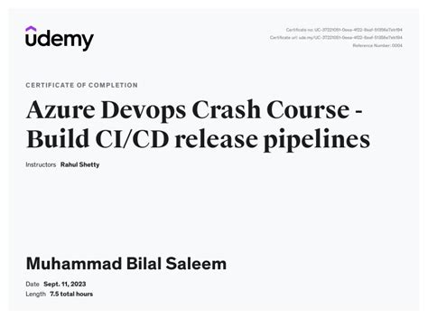Completed Azure Devops Course Muhammad Bilal Saleem Posted On The