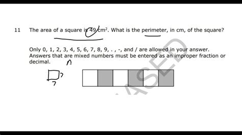 Math 8 Eog Released Exam Question 10 Youtube