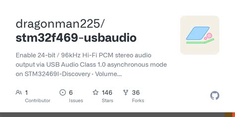 Github Dragonman225stm32f469 Usbaudio Enable 24 Bit 96khz Hi Fi Pcm Stereo Audio Output