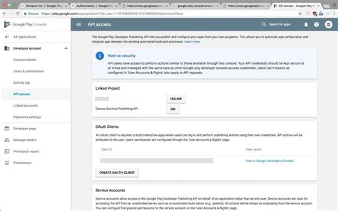 Message The Project Id Used To Call The Google Play Developer API Has Not Been Linked In The