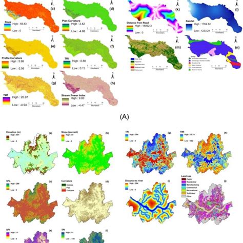 Example Of Using The Top 10 Conditioning Factors In Flood Download Scientific Diagram
