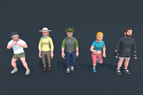 Customizable 3d Characters