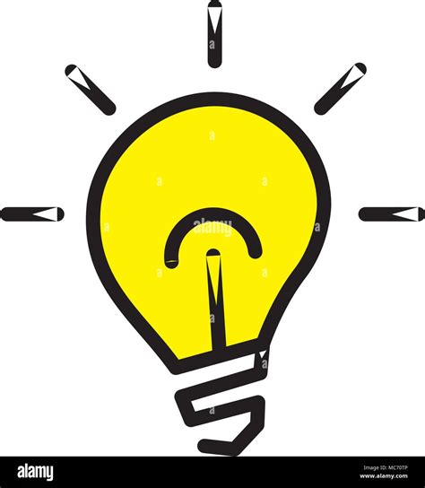 Light Bulb Lamp Stock Vector Image Art Alamy