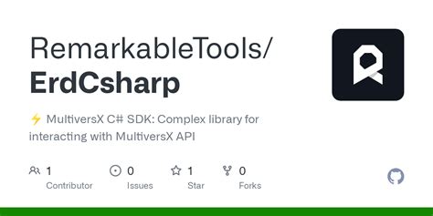 Github Remarkabletoolserdcsharp ⚡ Multiversx C Sdk Complex Library For Interacting With