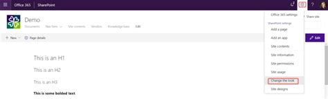Two Header Options Now Available In SharePoint D Arce Hess S Blog