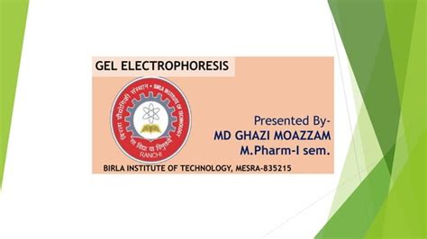 Gel Electrophoresis Ppt