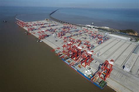Shanghai Yangshan Port Kicks Off Project To Become Worlds Largest