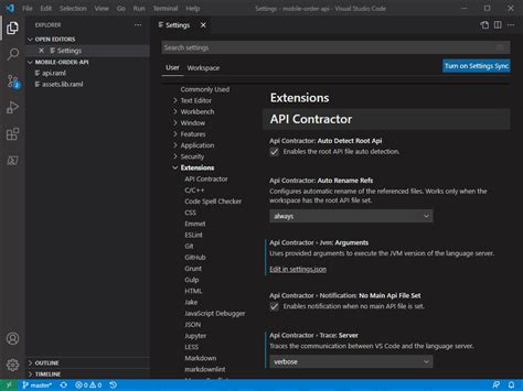 API Contractor Visual Studio Marketplace