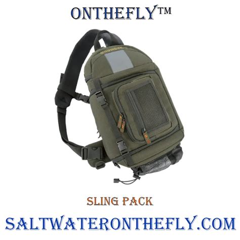 Fly Fishing Sling Bag Saltwater On The Fly