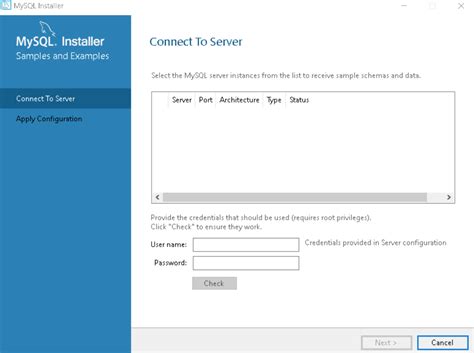 MySQLを正しくインストールできない