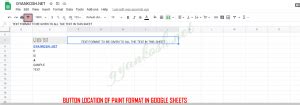 Learn To Use FORMAT PAINTER In GOOGLE SHEETS