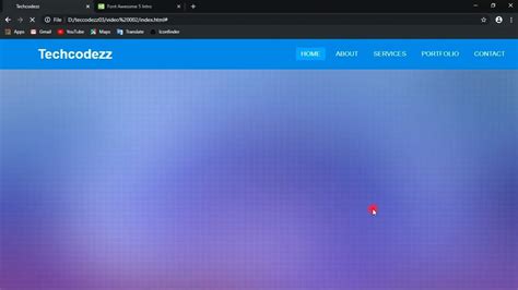 Responsive Navigation Menu Bar Using Html And Css Tutorial For