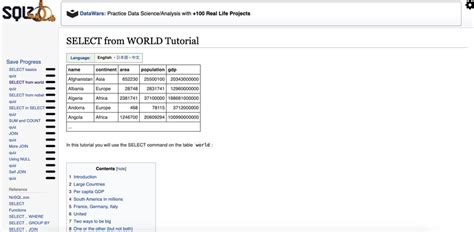 Los 7 Mejores Sitios Web Para Aprender Sql Gratis Dev Community