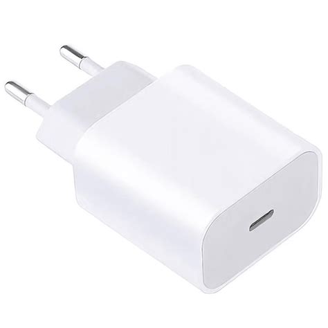 Oplader Til Iphone Strømadapter 20w Usb C Hurtigoplader Cdon