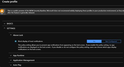 Intune Security Baselines Is Getting Available