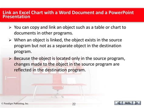 Ppt Integrating Programs Word Excel Access And Powerpoint