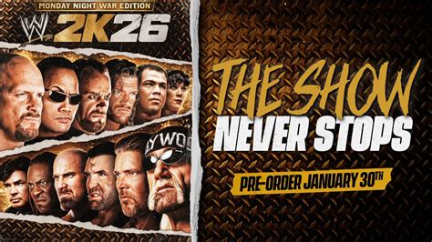 Monday Night Wars Edition Announced For Wwe 2k26 Tpww