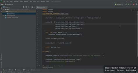 Completed A Simple Password Generator With Python Harinisneha Arulmozhivarman Posted On The