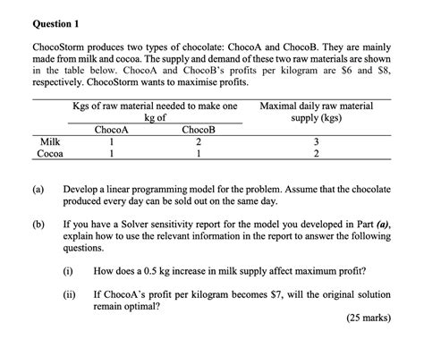 Solved Hi There This Question Is Regarding The Lp Model