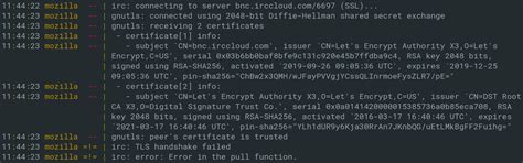 GnuTLS On Ubuntu Fails With TLS Handshake Failed Error In The Pull Function Issue