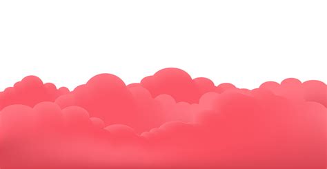 Red Sky Clouds Valentines Day Beautiful Background Design 16622876 Png
